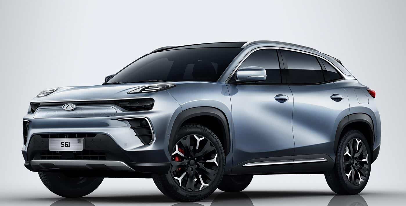 【文章】【长相酷似领克，技术平台原创，奇瑞新能源S61官图发布】日前，奇瑞新能源发布了全新SUV的官图，该车代号S61，预计将定名为eQ5或者 ...