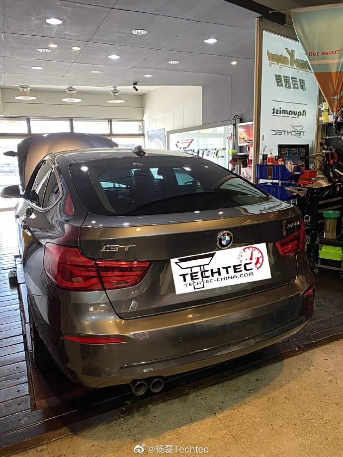【文章】宝马F34 320GT 2.0T B48改装德国Techtec定制ECU程序，98汽油，65马力，130牛米动力提升，限速解除，O2关闭，OBD免拆操作，效果狂暴车家号_发现车生活_汽车之家