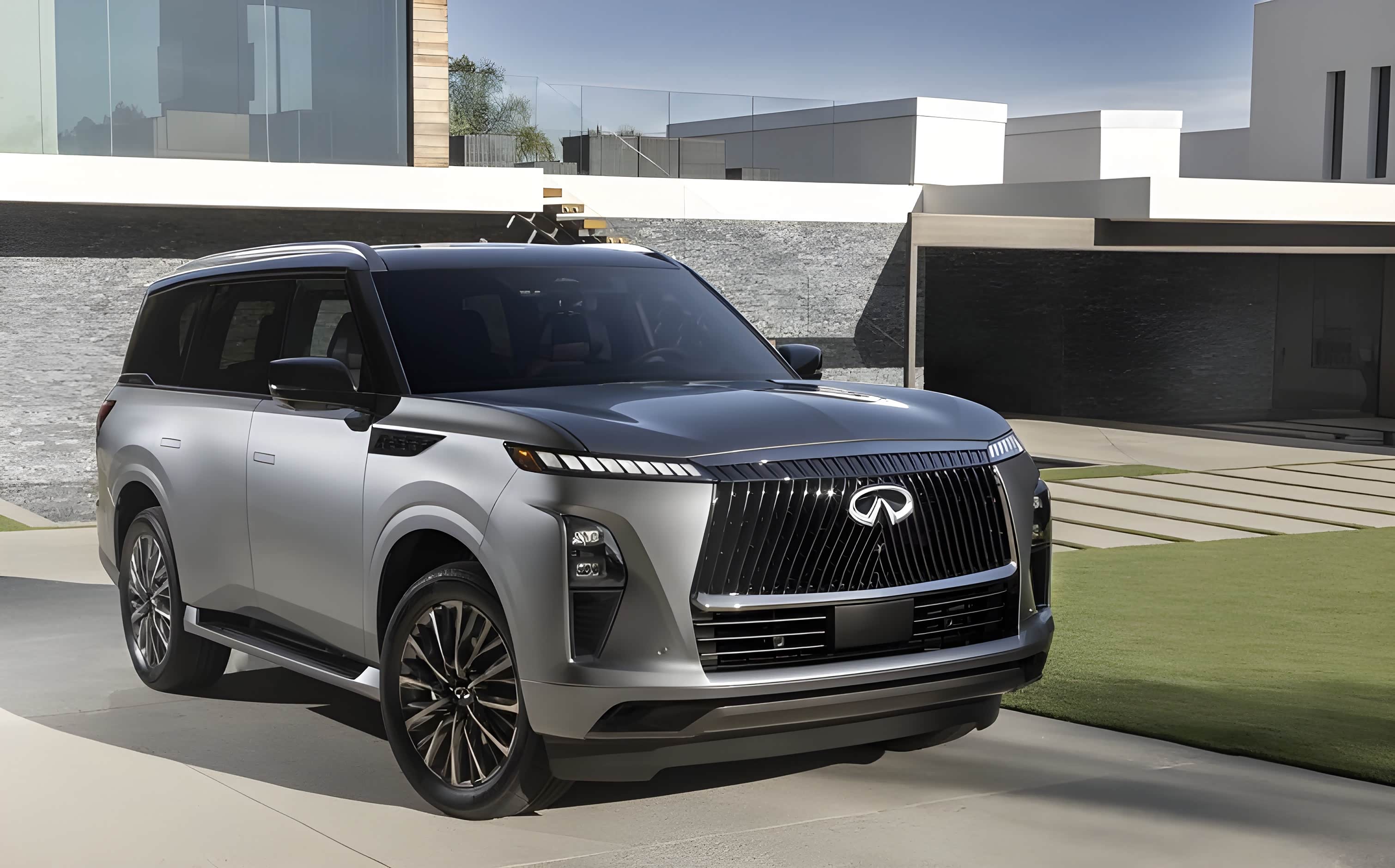 【文章】英菲尼迪刚刚发布全新QX80，搭载全新开发的 VR35DDTT 3.5 升双涡轮增压发动机，额定功率为450马力，比现款增加了50马力 ...