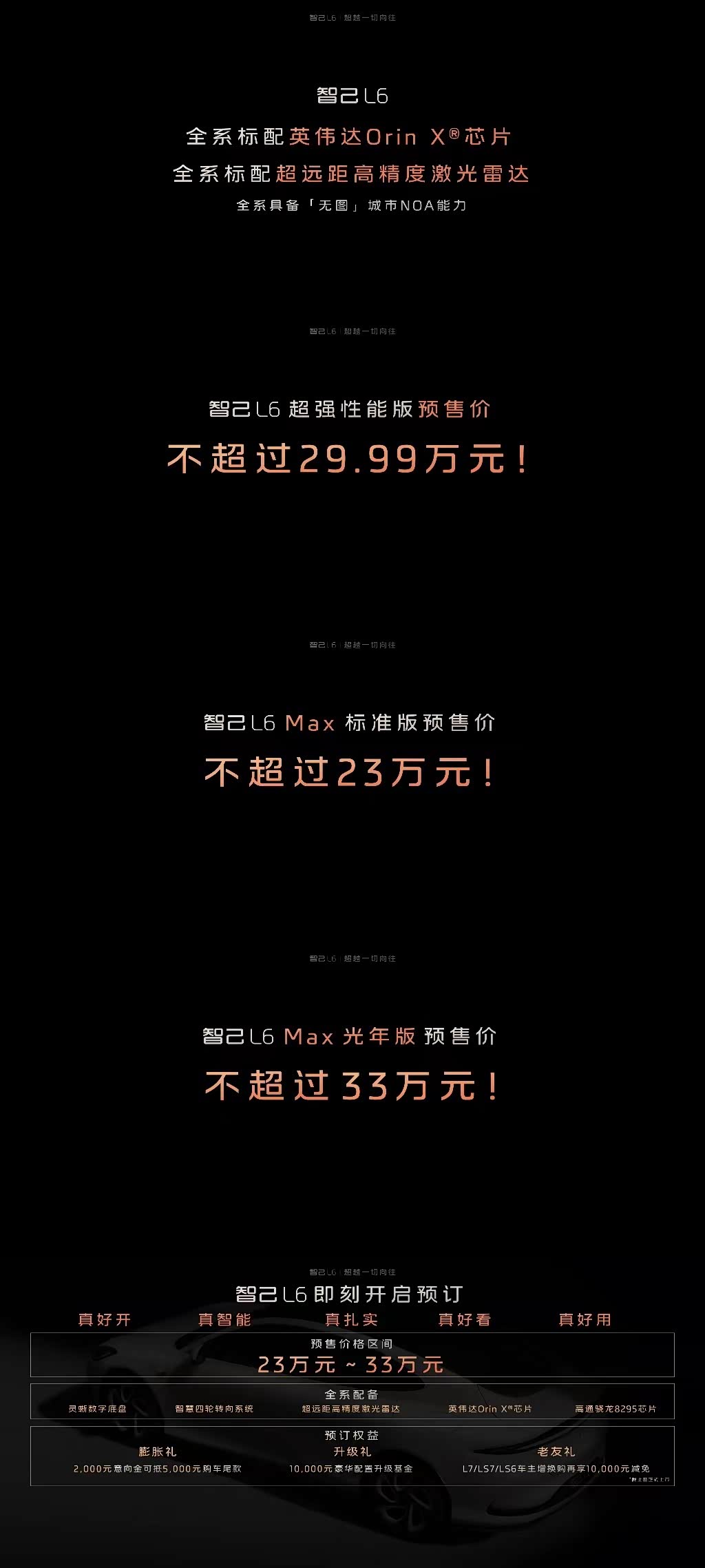 【文章】现在看来，小米SU7发布会开完，最先召集团队开会的是智己啊，智己L6几乎全面对比小米SU7，23万元-33万元的预售价，你们觉得值吗？车家号_发现车生活_汽车之家