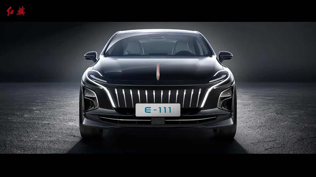 【文章】【红旗E111官图发布】日前，一汽红旗对外发布了红旗E111官图，并针对设计进行了解读。新车定位为B级纯电动三厢轿车，整车的辨识度极高。前大灯的设计灵感来源于瀑布，点亮效果非常不错 ...